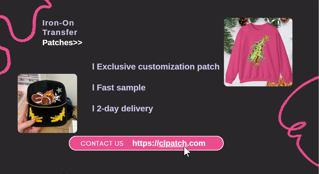 Customize your own embroidery patch/keychain – Clpatch